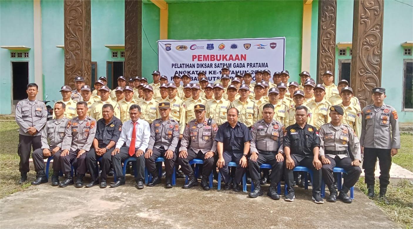 Diksar Satpam Gada Pratama PT KOG Angkatan Ke-15 Tahun 2025 Resmi ...